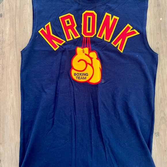 Kronk | Shirts | Boxing Team Navy Tank Top | Poshmark